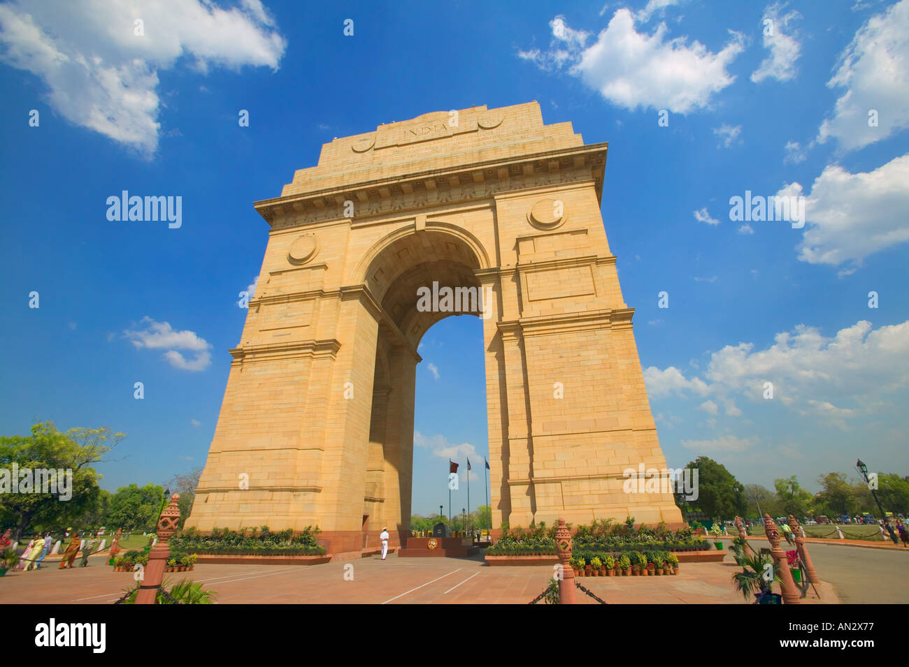 India Gate WWI Memorial, New Delhi, India Stock Photo - Alamy