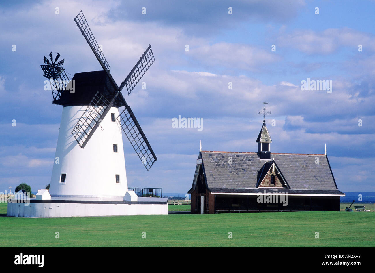 Lytham St Annes Lancashire Windmill Stock Photo - Alamy