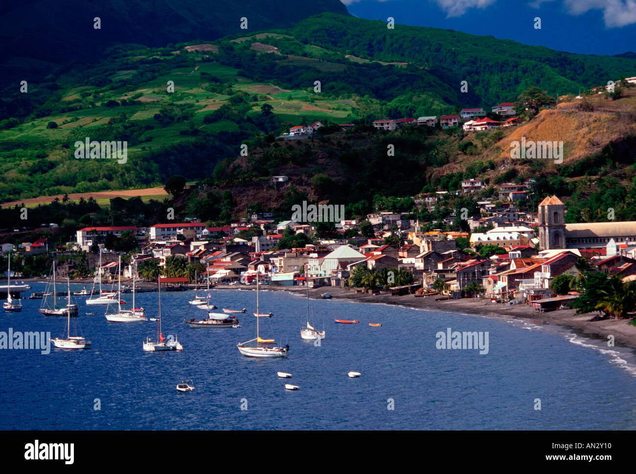 St martinique beach hi-res stock photography and images - Alamy