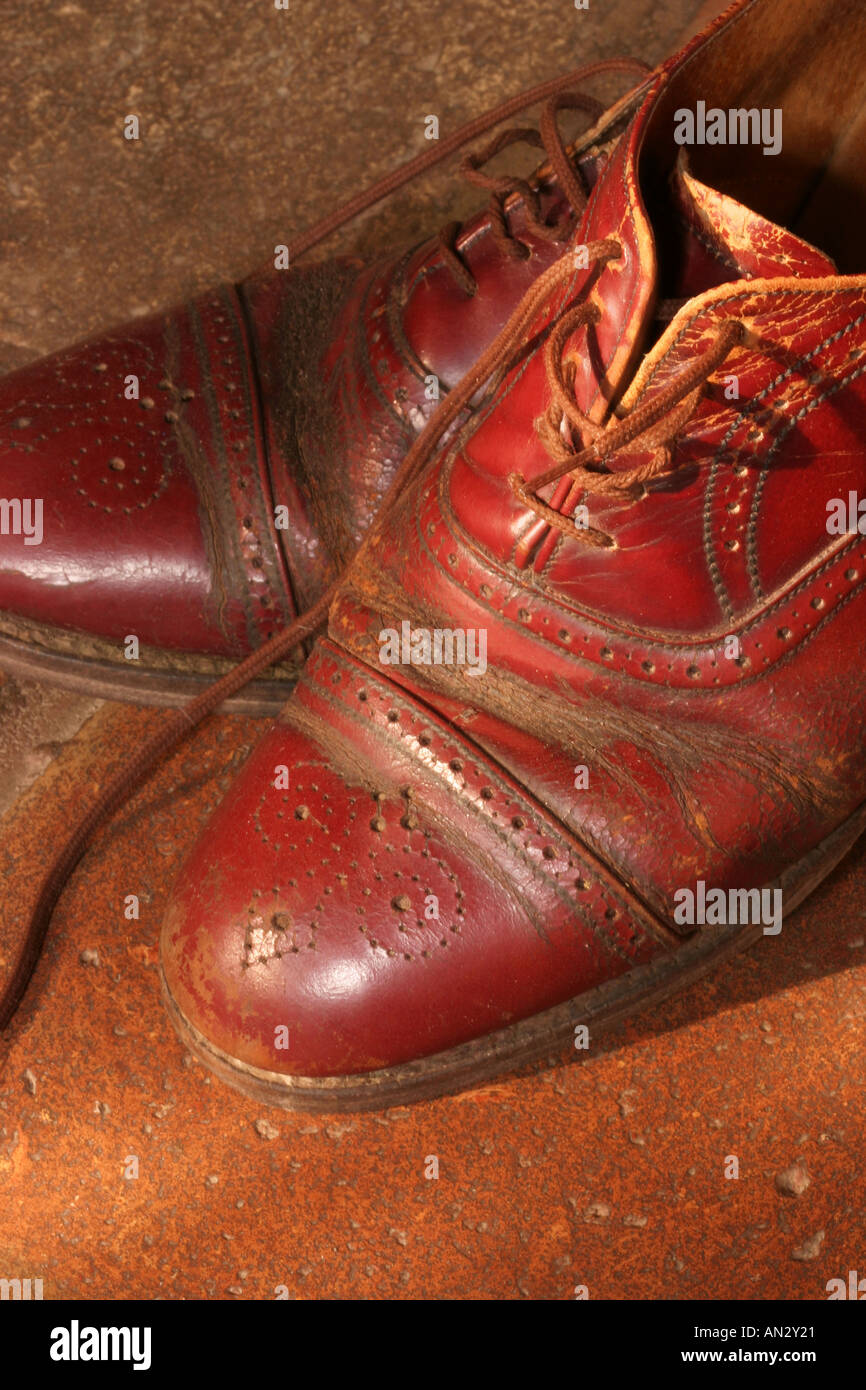 Scruffy shoes hi-res stock photography and images - Alamy