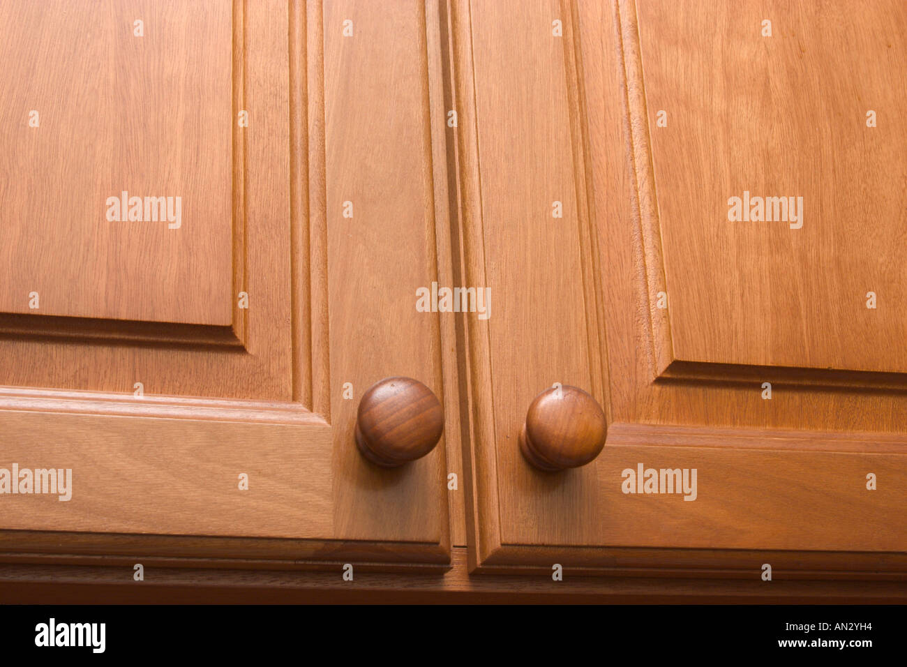 closed wooden cupboard Stock Photo - Alamy