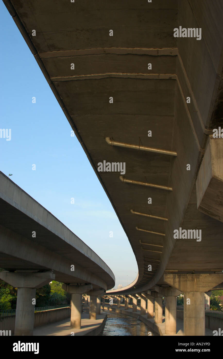 underneath a highway structure Stock Photo - Alamy