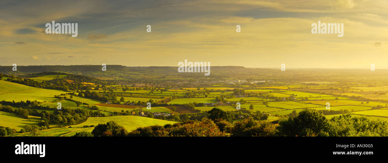 Cotswold valley sunset hi-res stock photography and images - Alamy