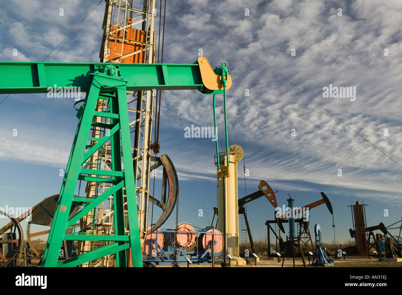 USA, TEXAS, Midland: Permian Basin Petroleum Museum Oil Drilling ...