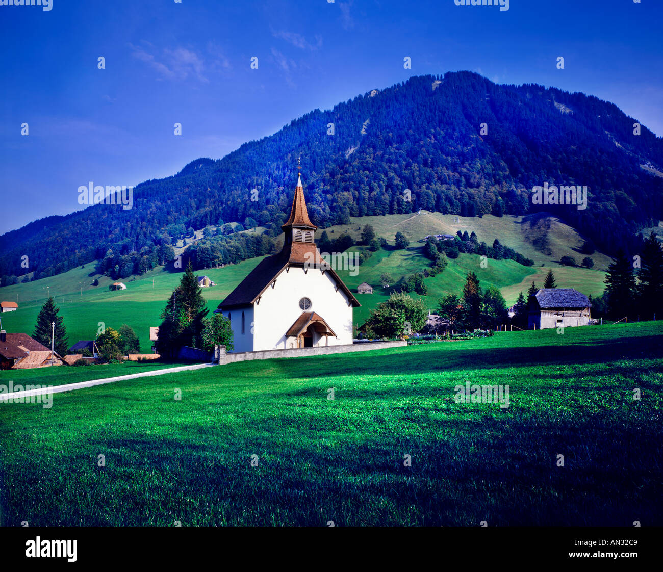 Bavarian church in Im Fang Germany Stock Photo - Alamy