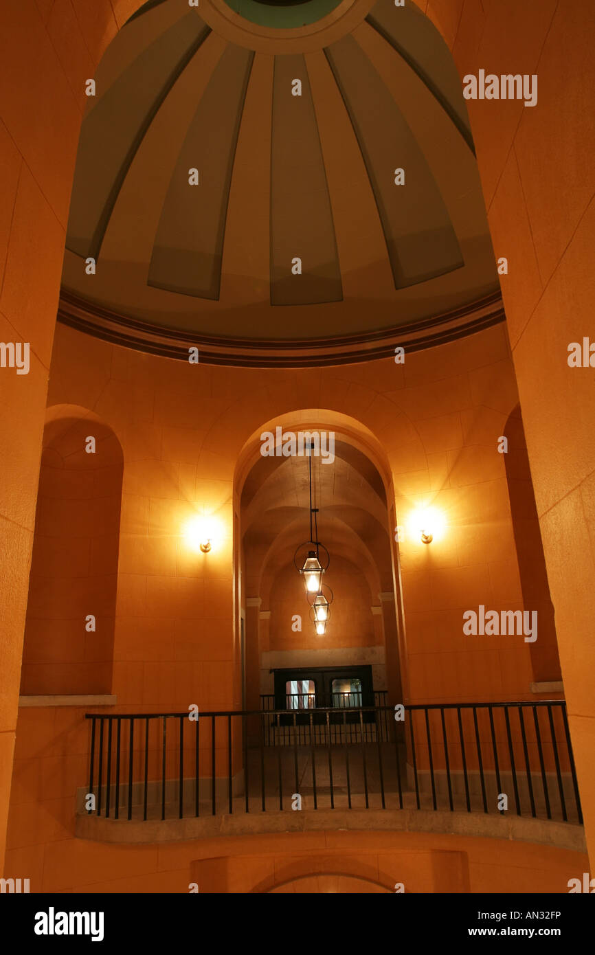 Rotunda and Upper Hallway Historic Dayton Ohio Courthouse Stock Photo ...