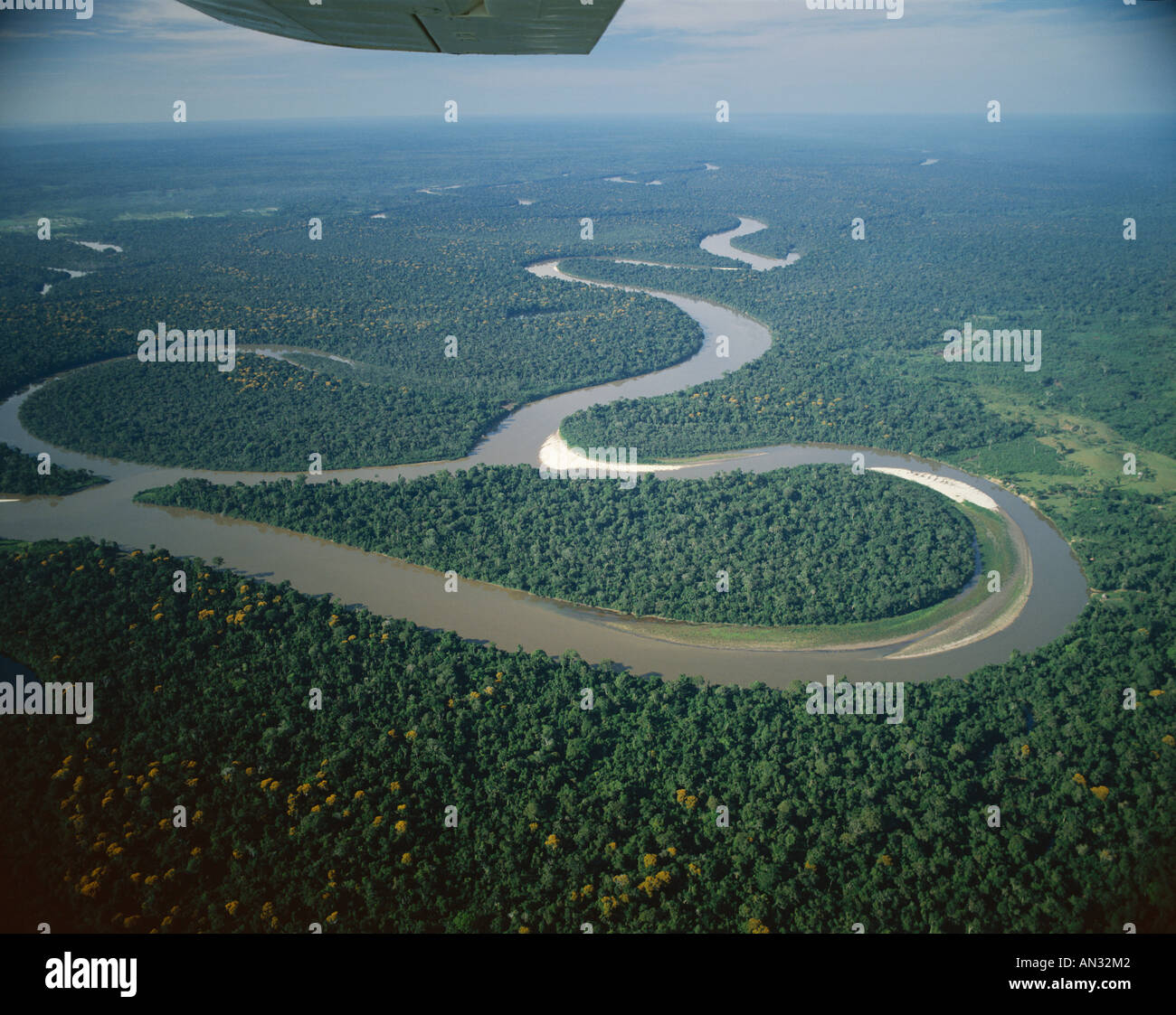 Amazon River / Amazon Jungle / Aerial View, Brazil Stock Photo - Alamy