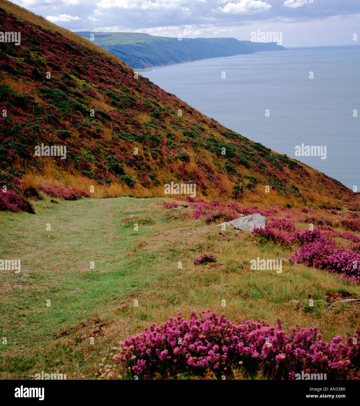 Porlock Bay Bristol Channel Somerset England Stock Photo - Alamy