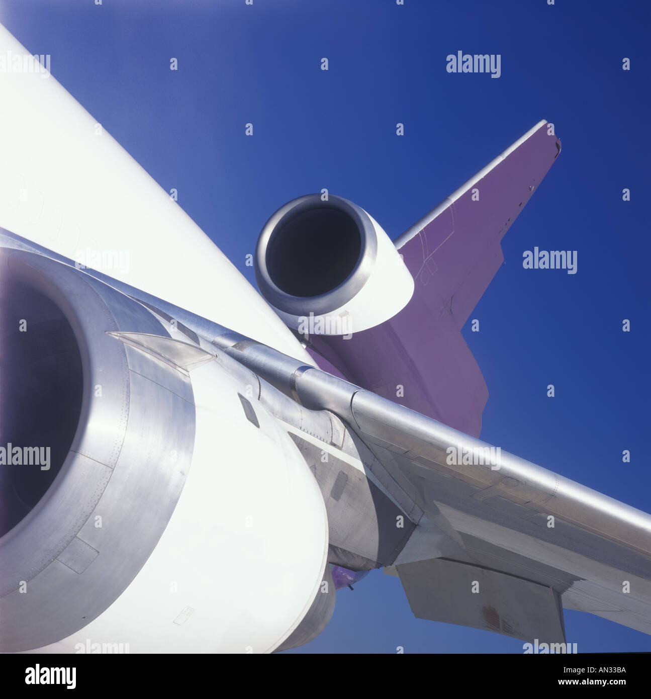 Jet Plane Detail Stock Photo - Alamy
