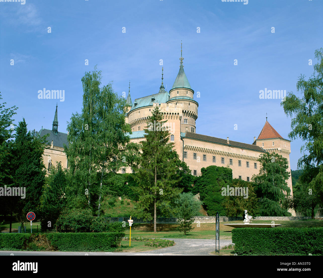 Bojnice castle bojnice mountain regions hi-res stock photography and ...