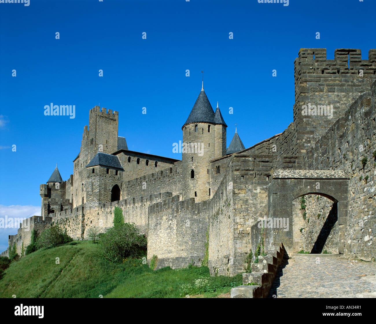 Carcassonne, Aude, Languedoc-Roussillon, France Stock Photo - Alamy