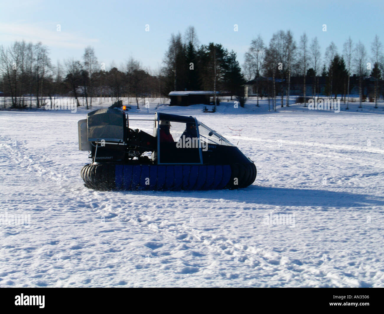 Hovercraft on snow hi-res stock photography and images - Alamy