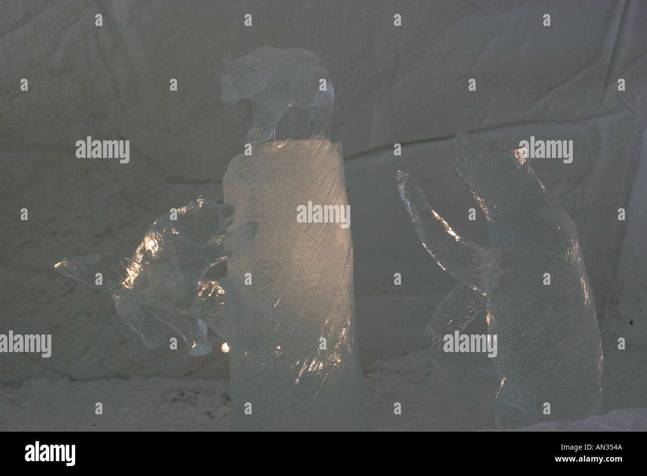 Ice castle interior hi-res stock photography and images - Alamy