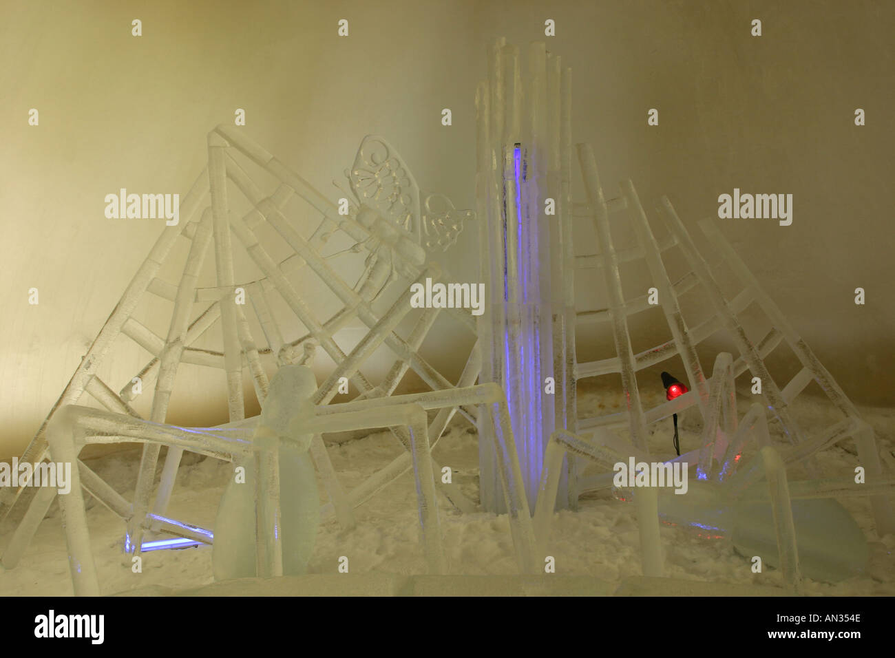 Icy castle interior hi-res stock photography and images - Alamy