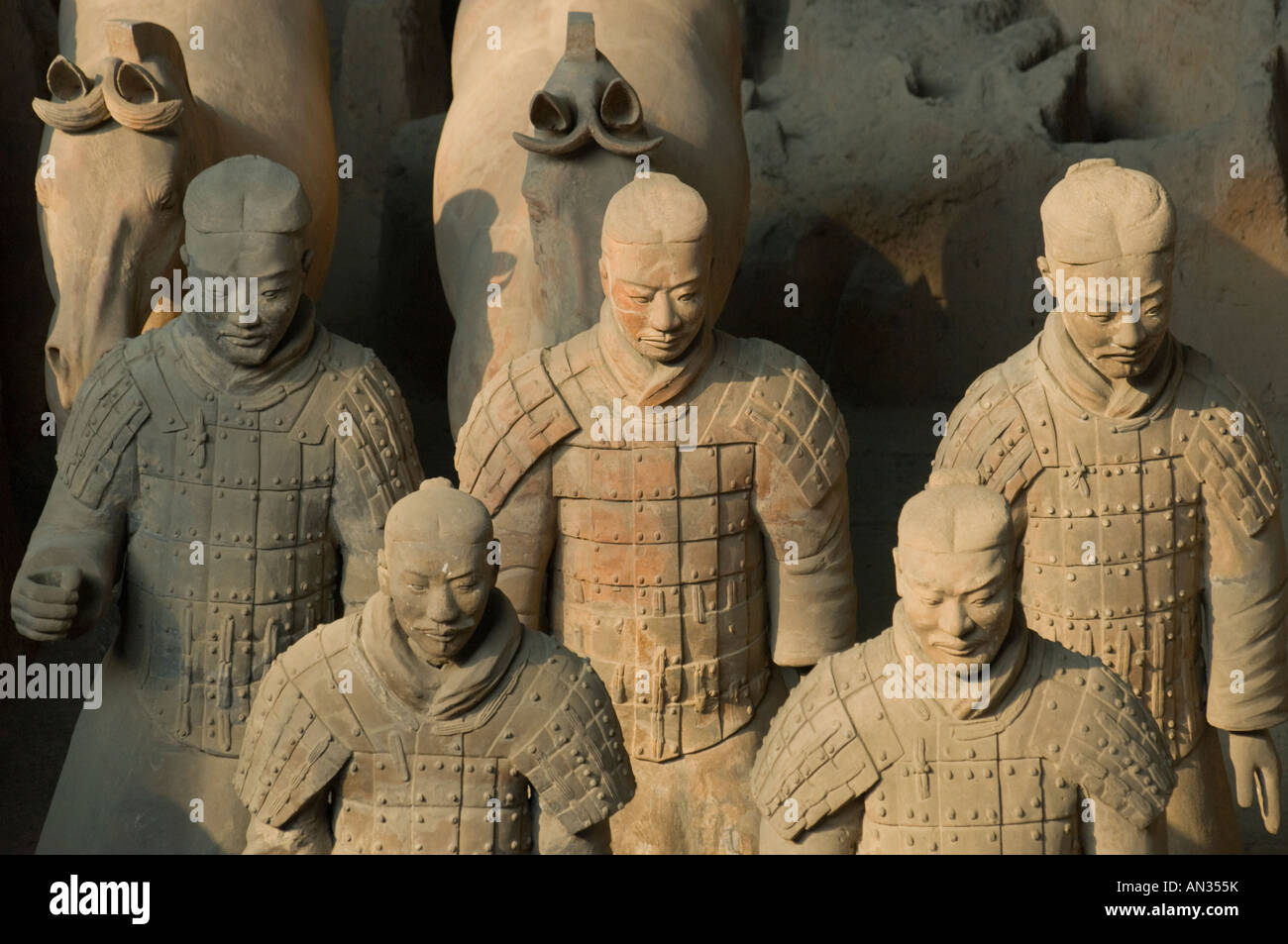 China Shaanxi Xian Army of Terracotta Warriors Stock Photo - Alamy