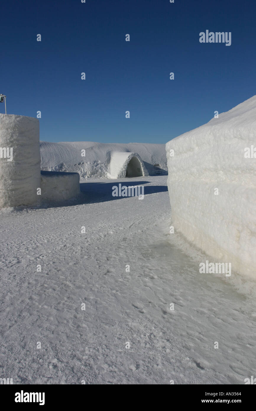 Finland kemi snow castle hi-res stock photography and images - Alamy