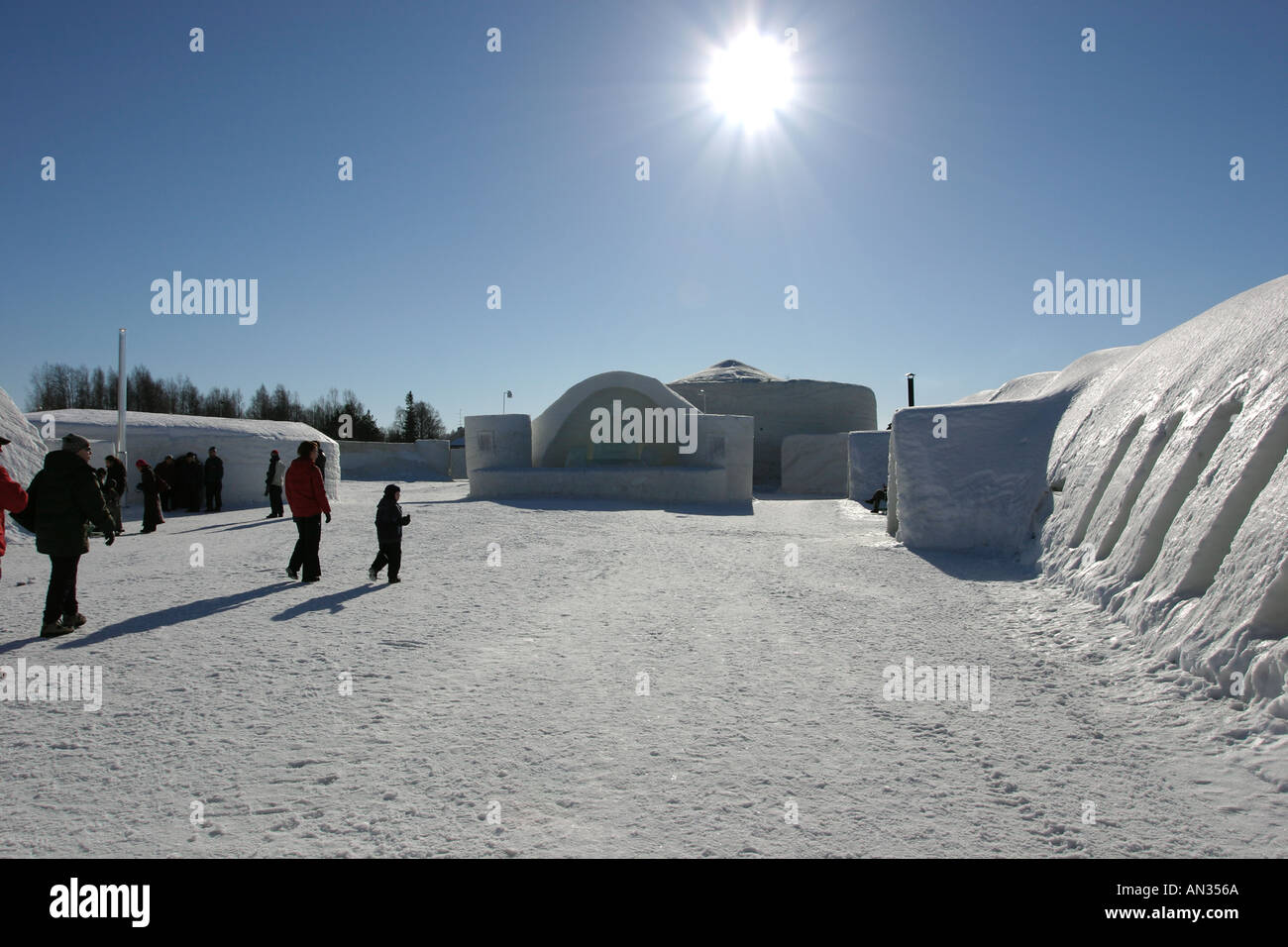 Kemi snow castle hi-res stock photography and images - Alamy