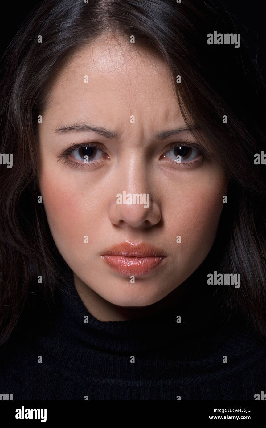 Furrowing brow hi-res stock photography and images - Alamy