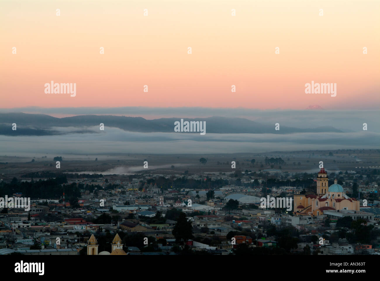 Low lying clouds and fog over the city of Serdan cloud fog serdan ...