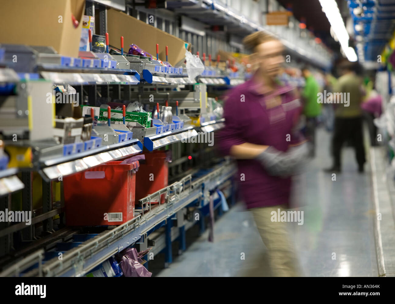 Ocado s automated warehouse distribution centre for Waitrose home ...