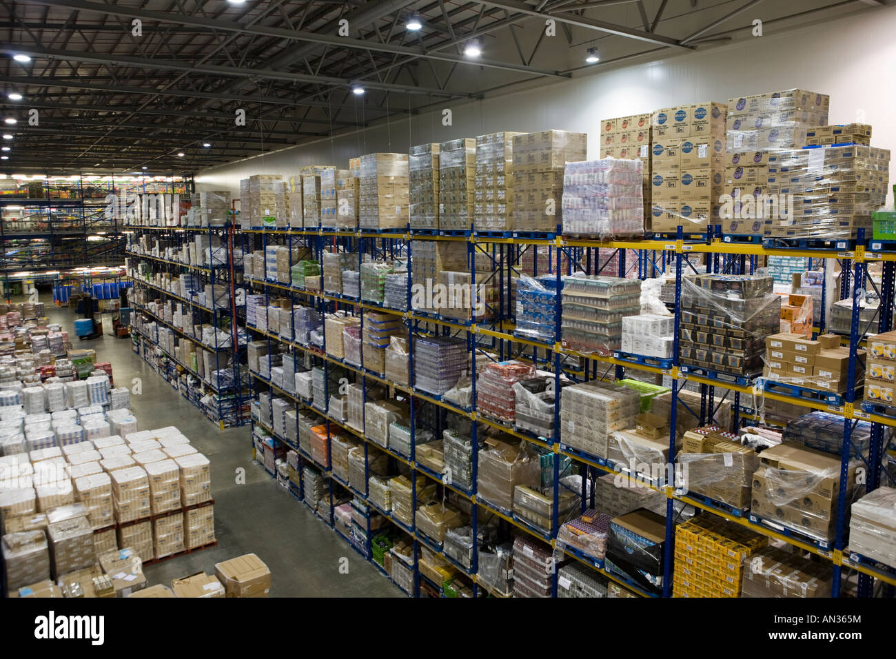 Ocado s automated warehouse distribution centre for Waitrose home ...