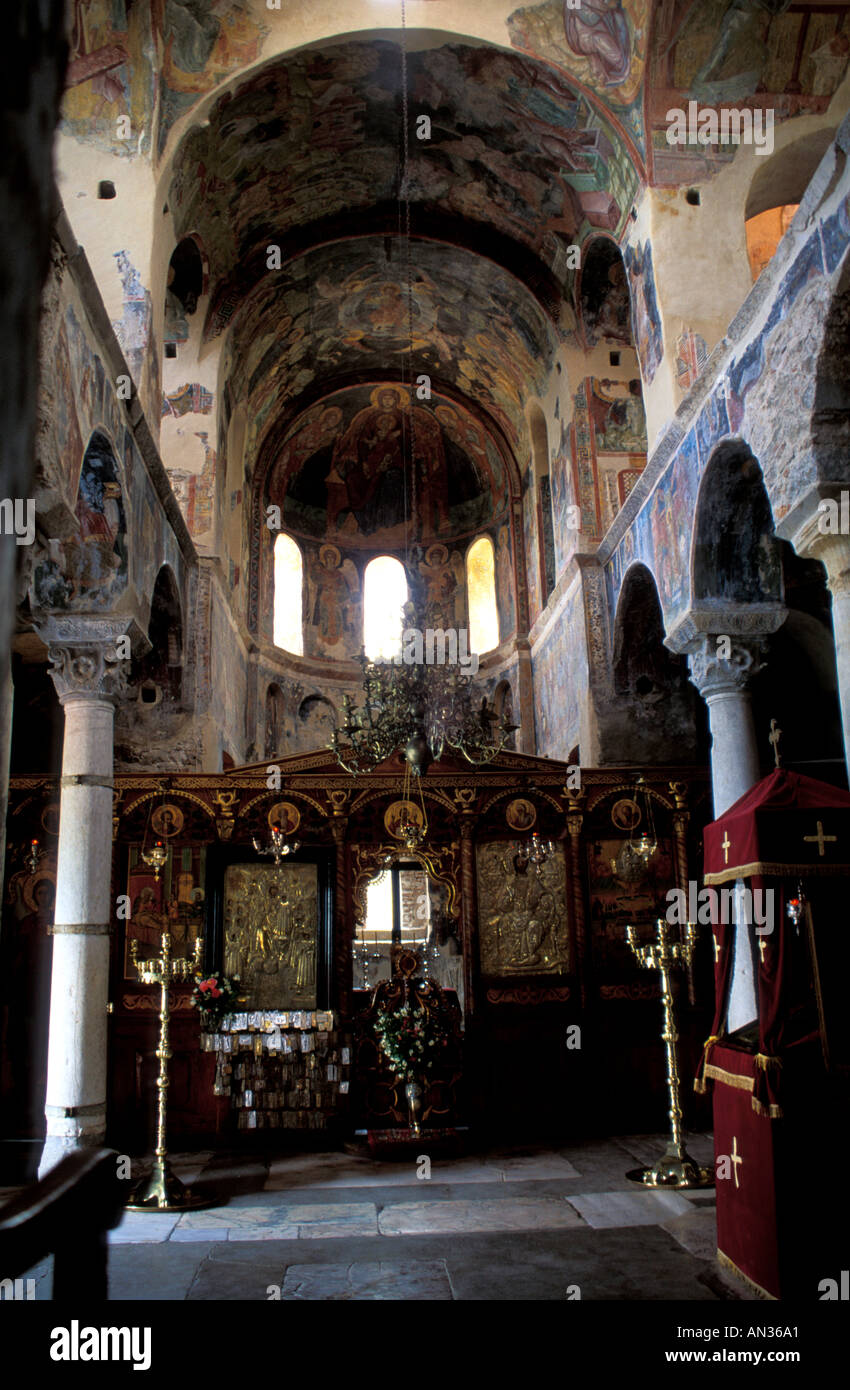 Basilica Church of the Nunnery of Pantanassa Stock Photo - Alamy