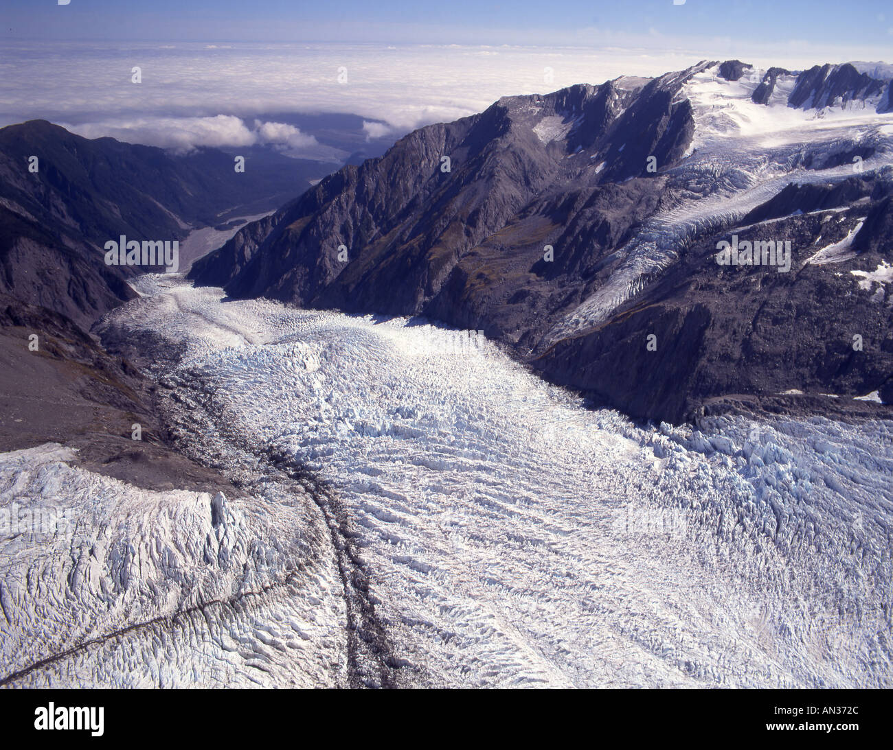 New Zealand Franz Josef Glacier Stock Photo - Alamy