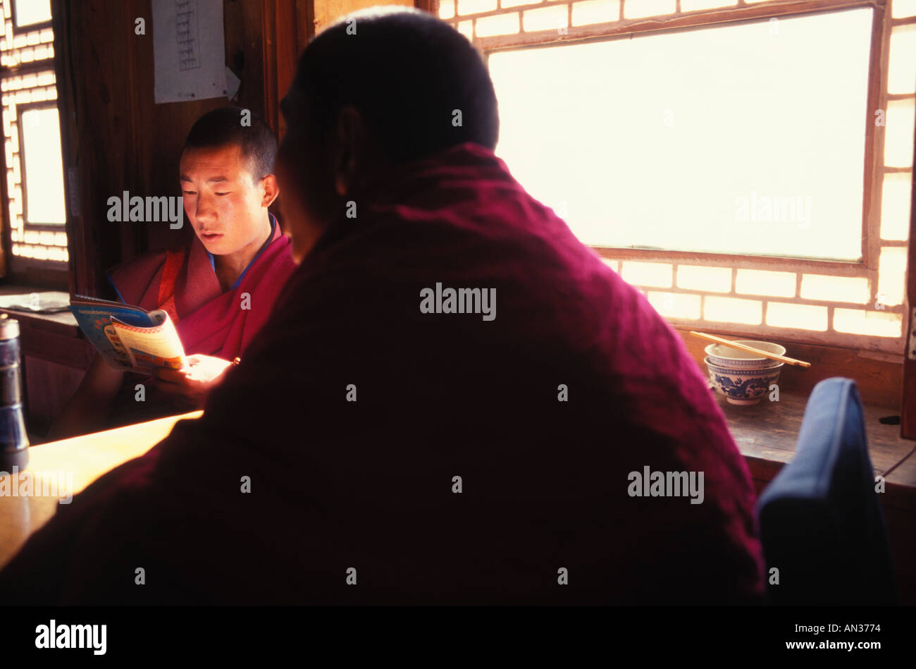 Monks living quarters hi-res stock photography and images - Alamy