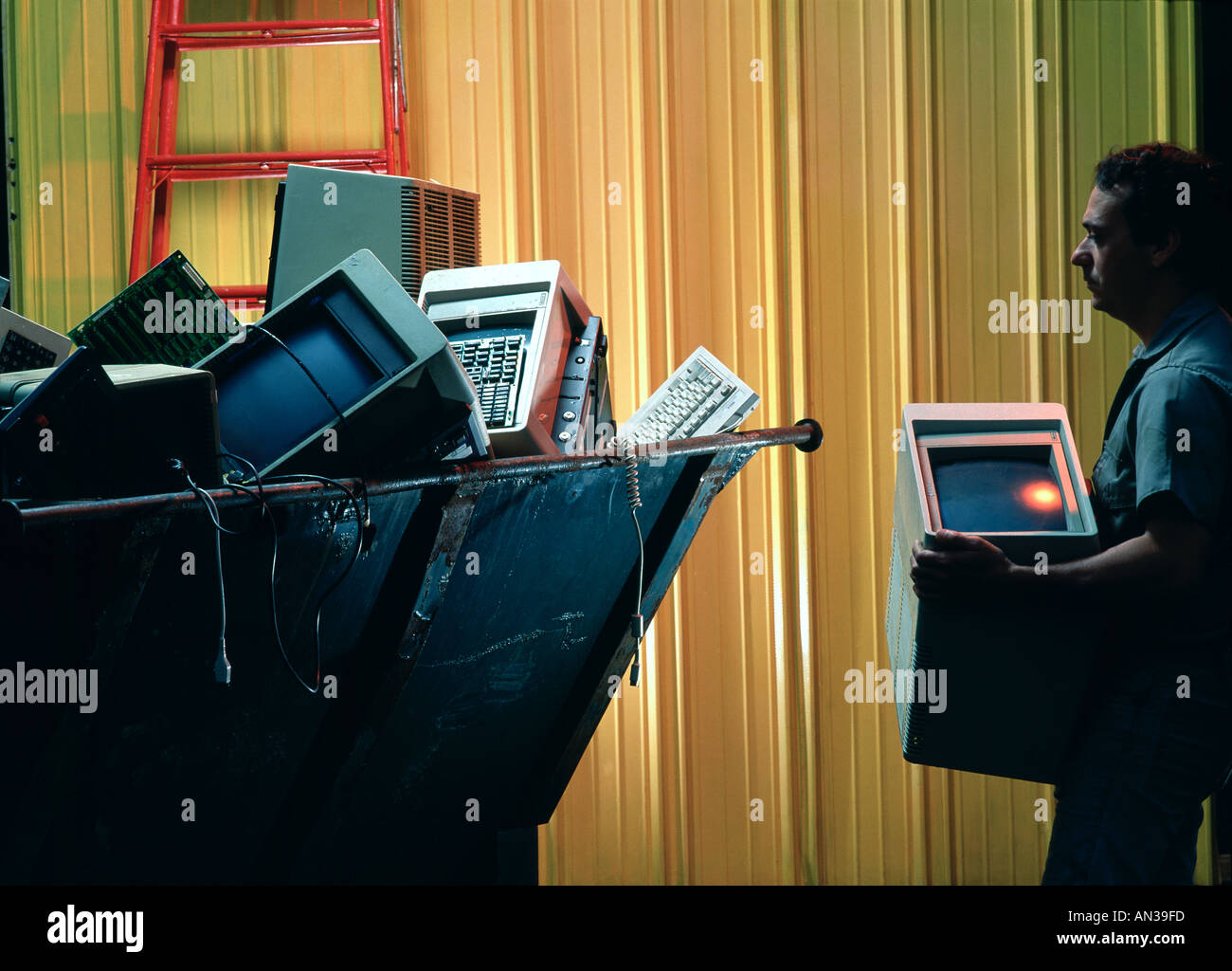 Obsolete computers hi-res stock photography and images - Alamy