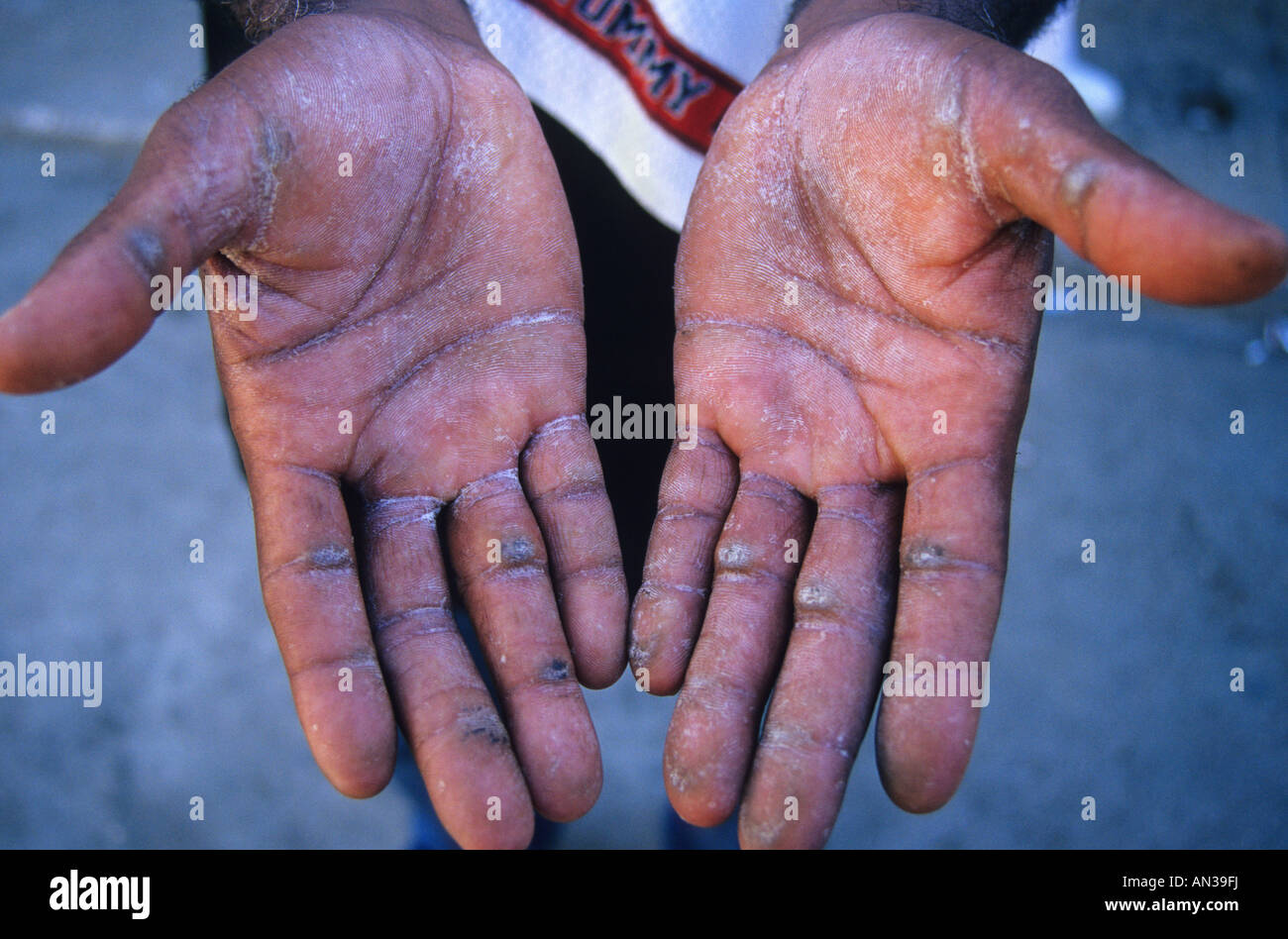 Hands of drummer in Hamel street HAVANA Cuba Stock Photo - Alamy
