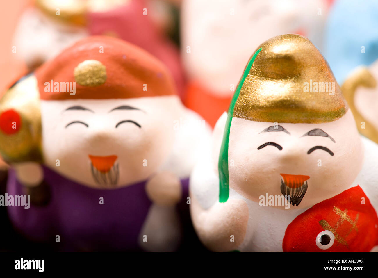 Seven Gods of Good Fortune Stock Photo - Alamy
