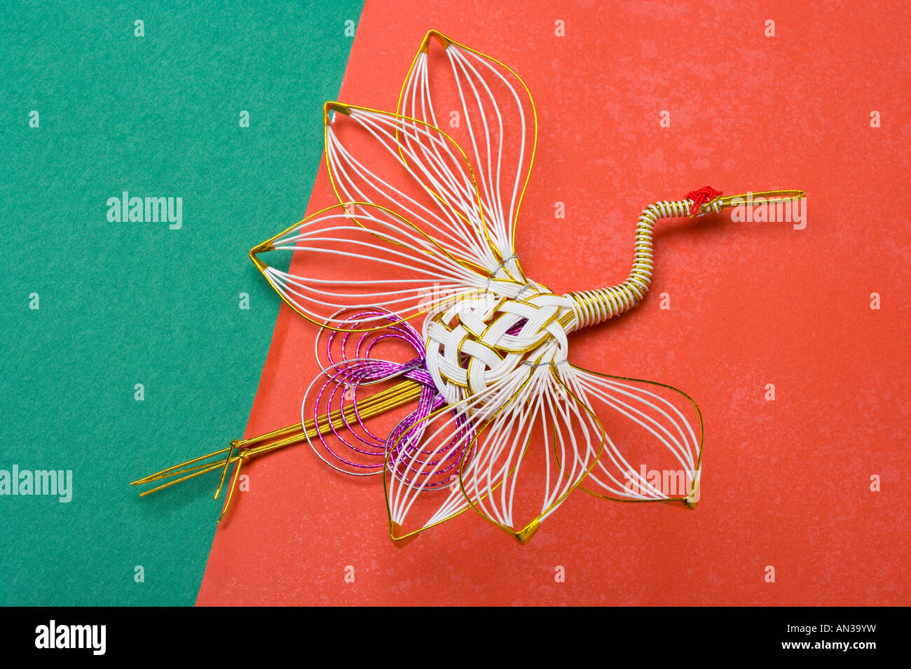 Ceremonial paper strings Stock Photo - Alamy