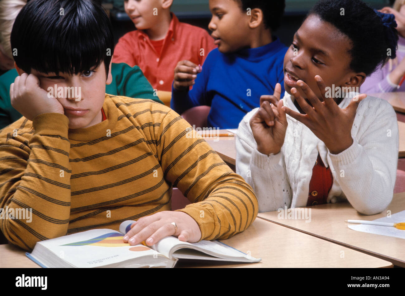 Boring Classroom Scene