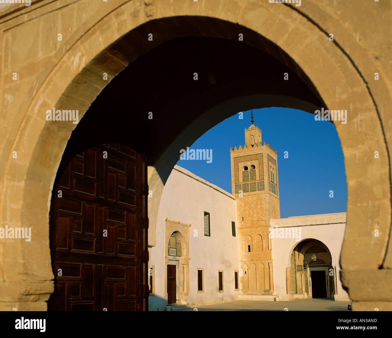 Sidi Sahbi Mosque, Kairouan, Tunisa Stock Photo - Alamy