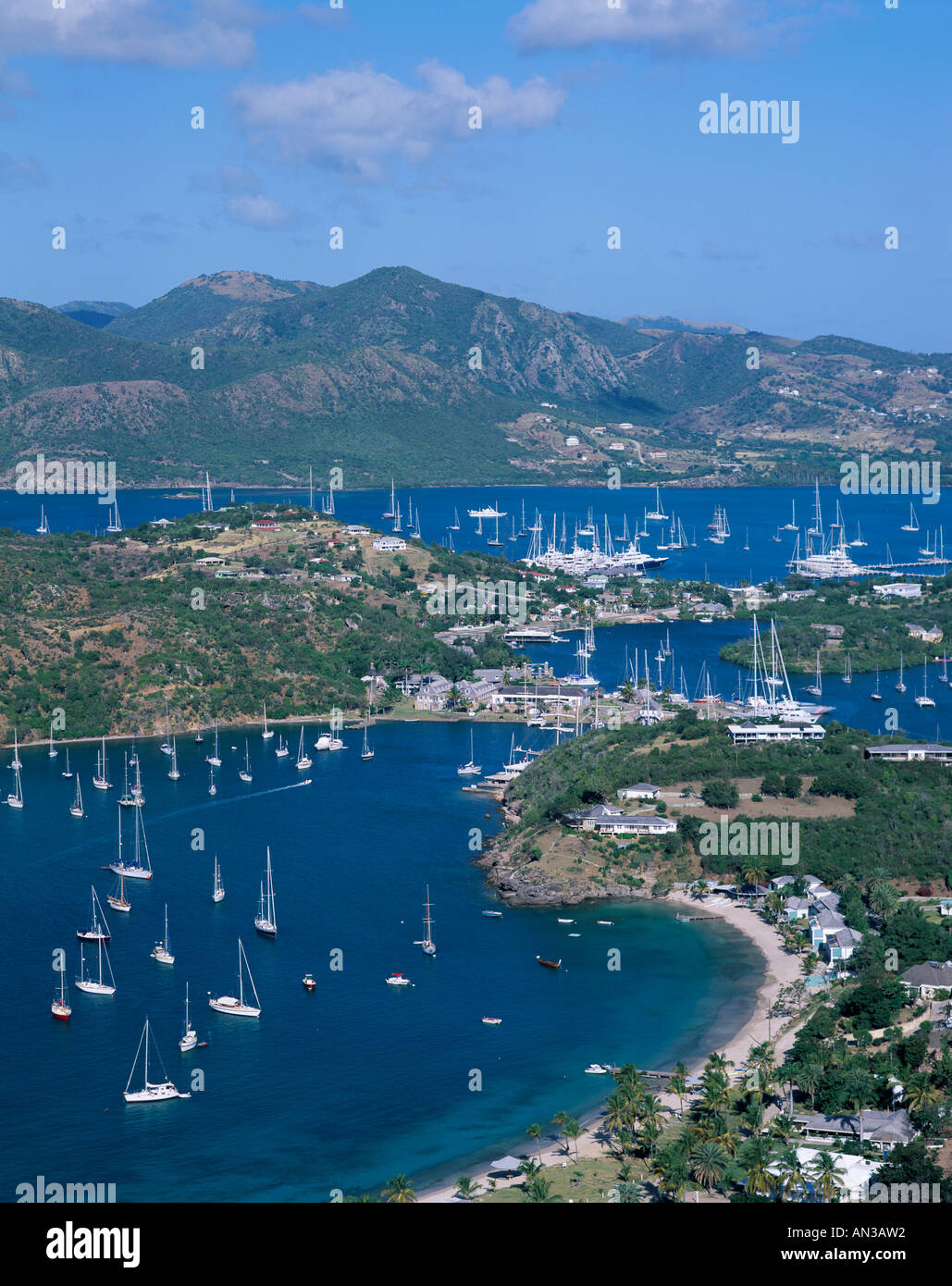 English Harbour, Antigua, Caribbean Islands Stock Photo - Alamy