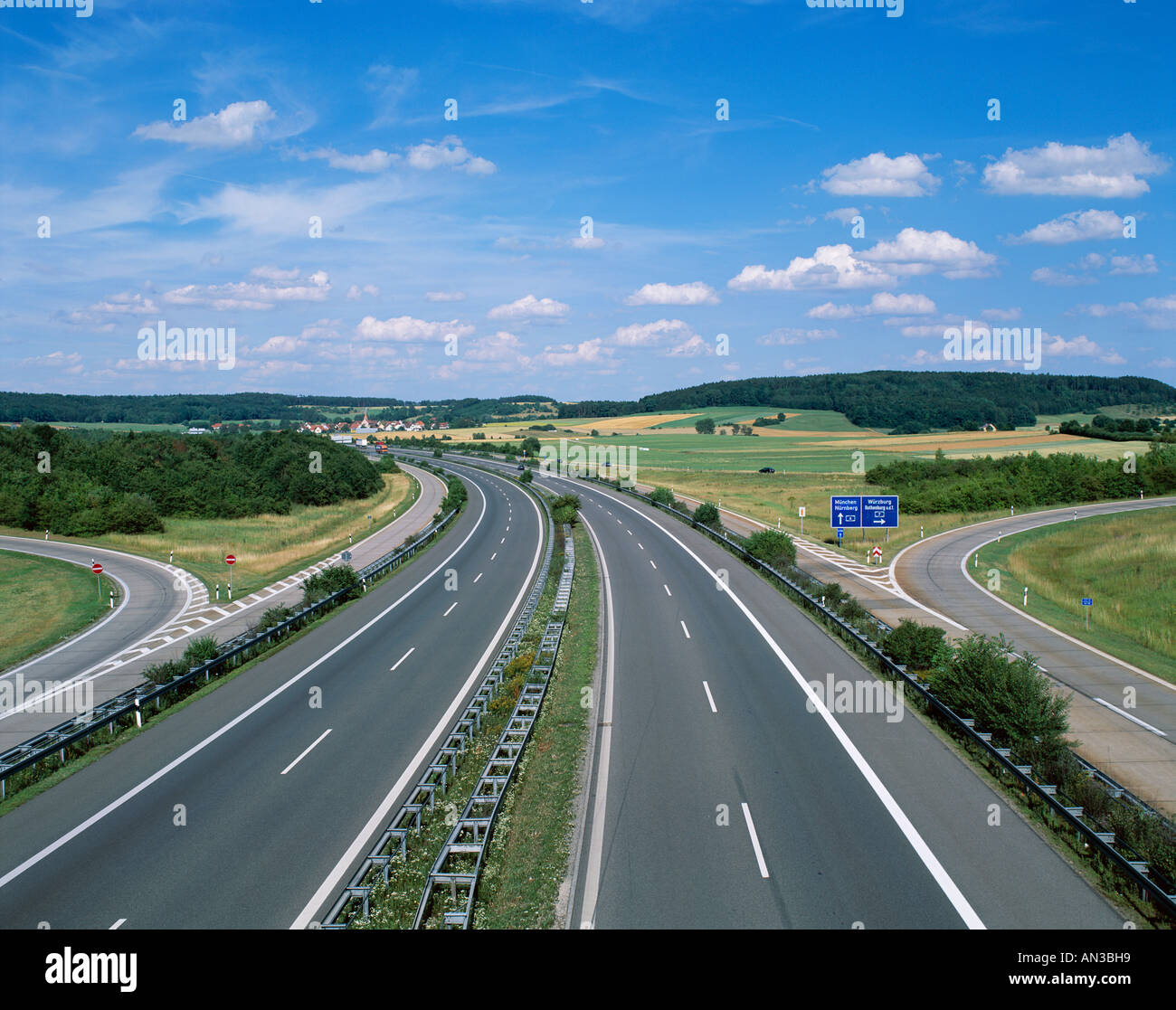 German road hi-res stock photography and images - Alamy