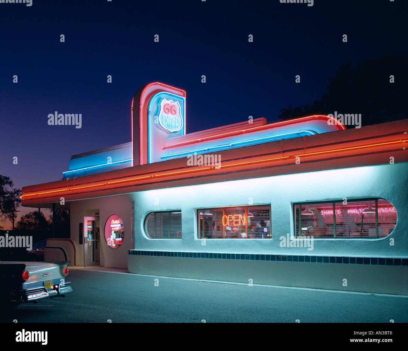 Route 66 Diner High Resolution Stock Photography and Images - Alamy