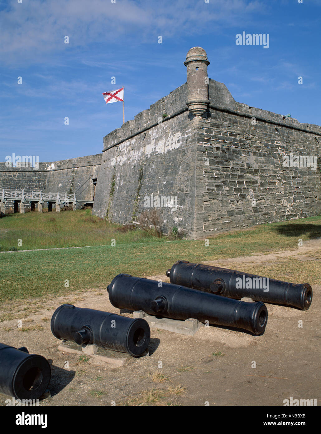 Spanish Fort / Castillo de San Marcos National Monument, St.Augustine ...