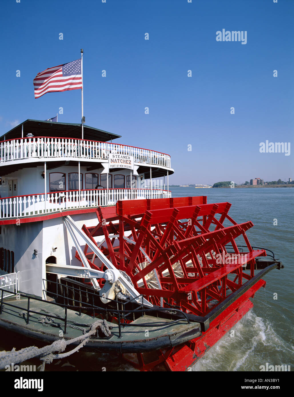 Mississippi River / Natchez Steamboat, New Orleans, Louisiana, USA ...