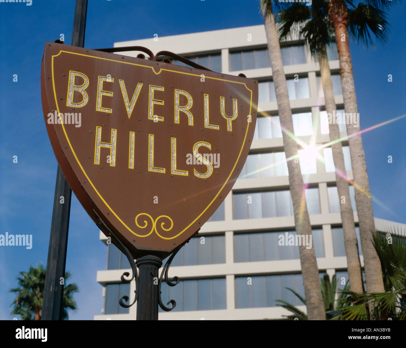 Beverly Hills Sign, Los Angeles, California, USA Stock Photo - Alamy