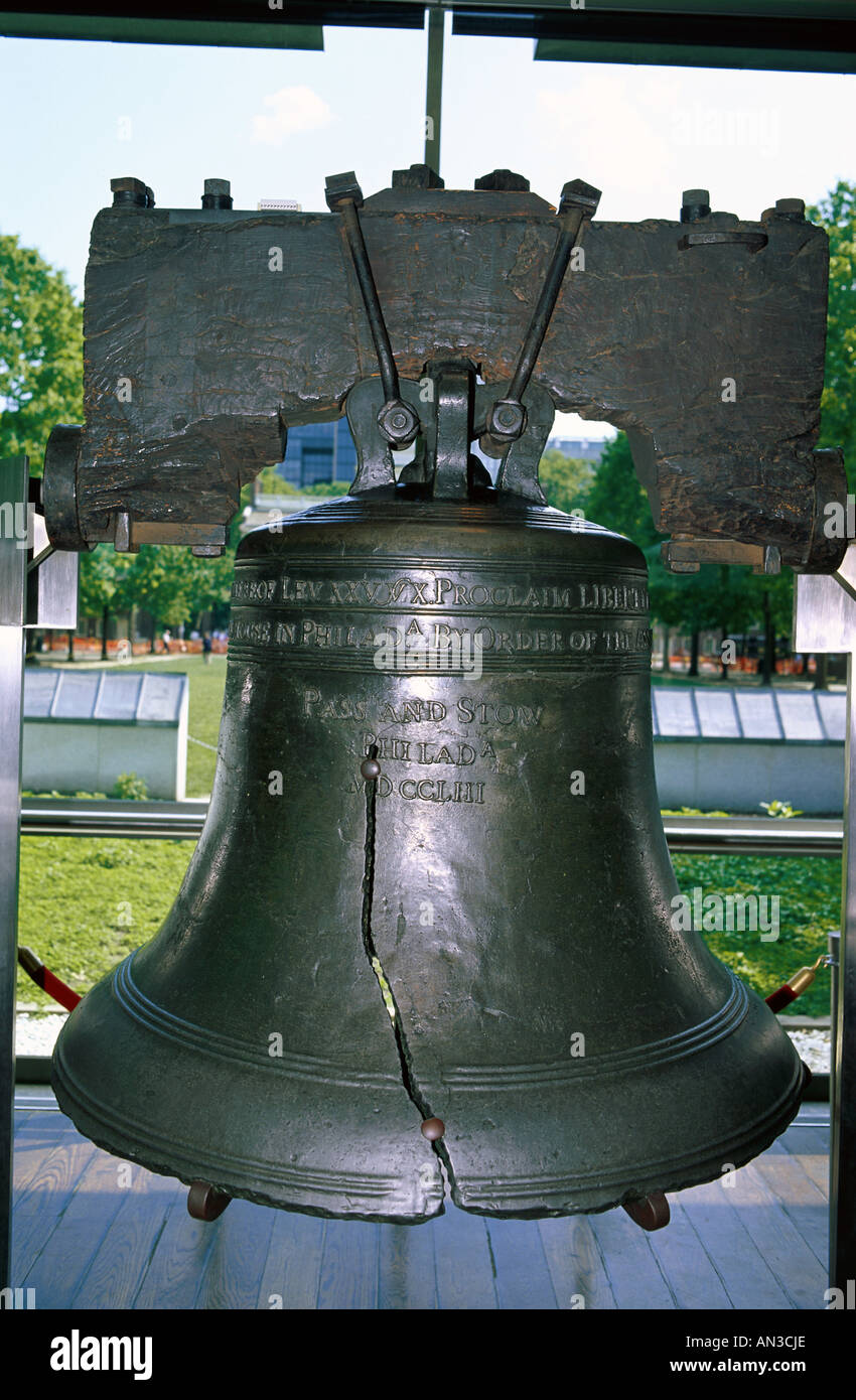 Liberty Bell, Philadelphia, Pennsylvania, USA Stock Photo - Alamy