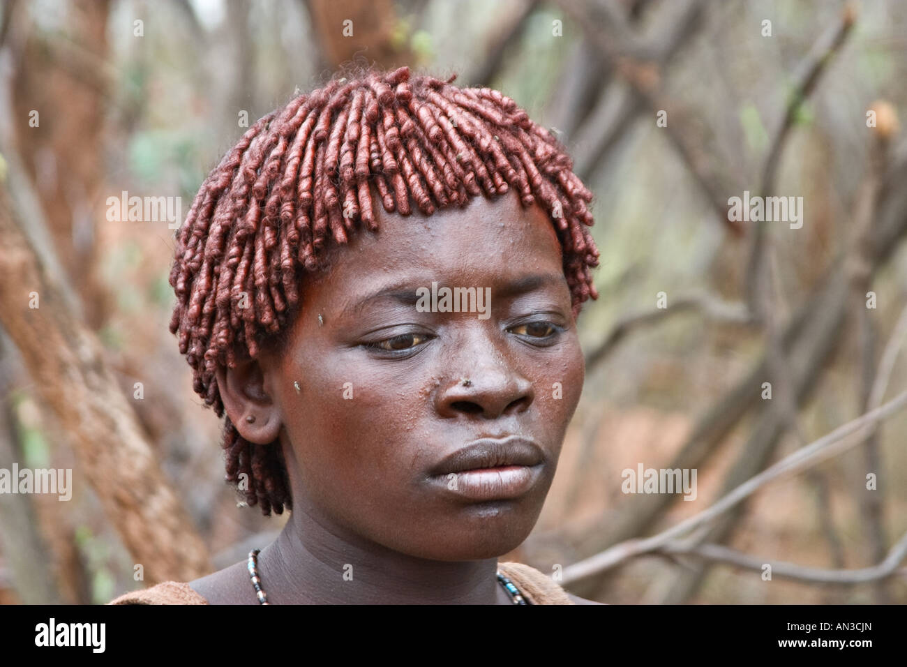 Portrait of Hamer woman, Turmi, Ethiopia, Africa Stock Photo - Alamy