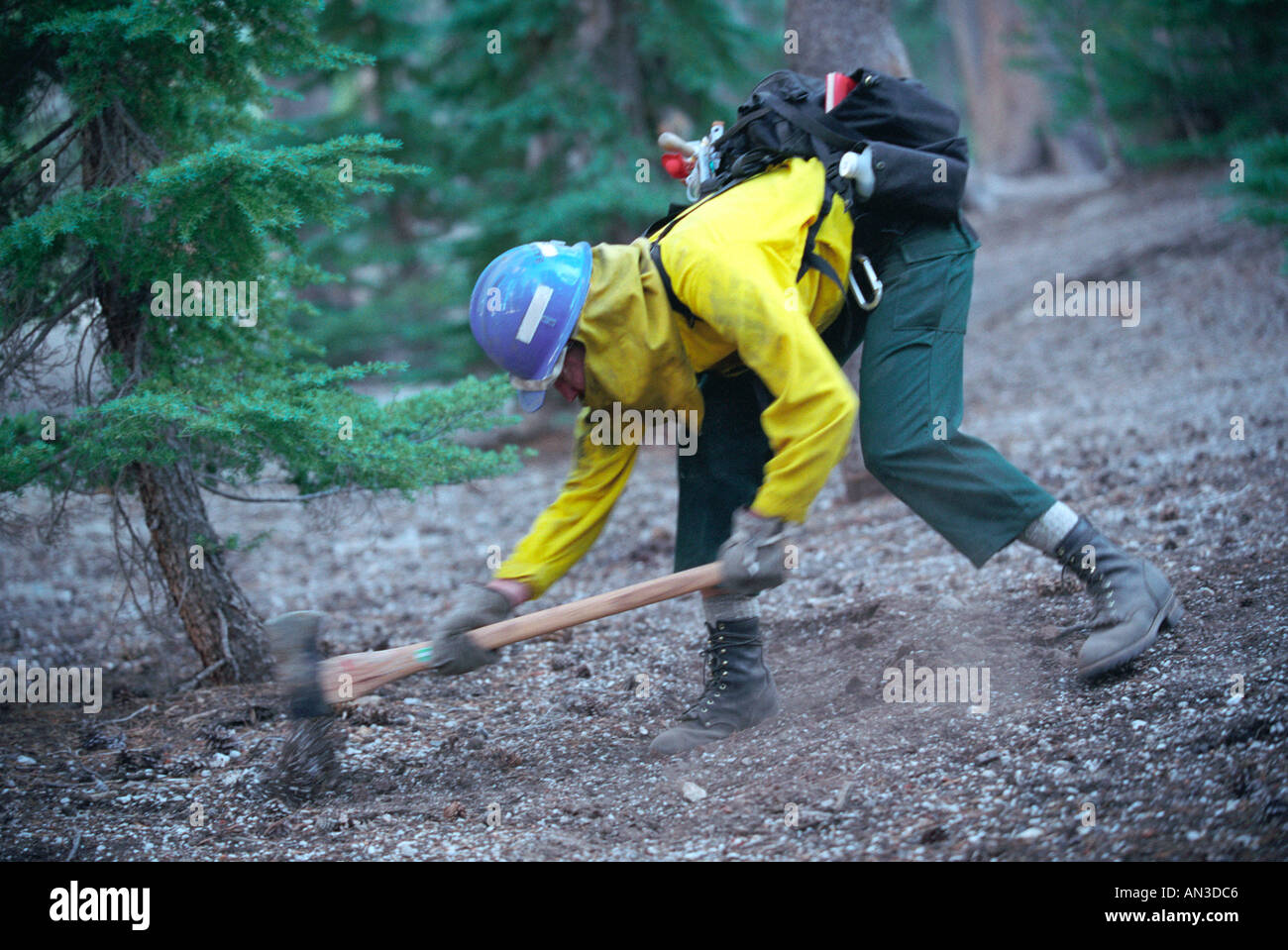 Forest firefighter boots hi-res stock photography and images - Alamy