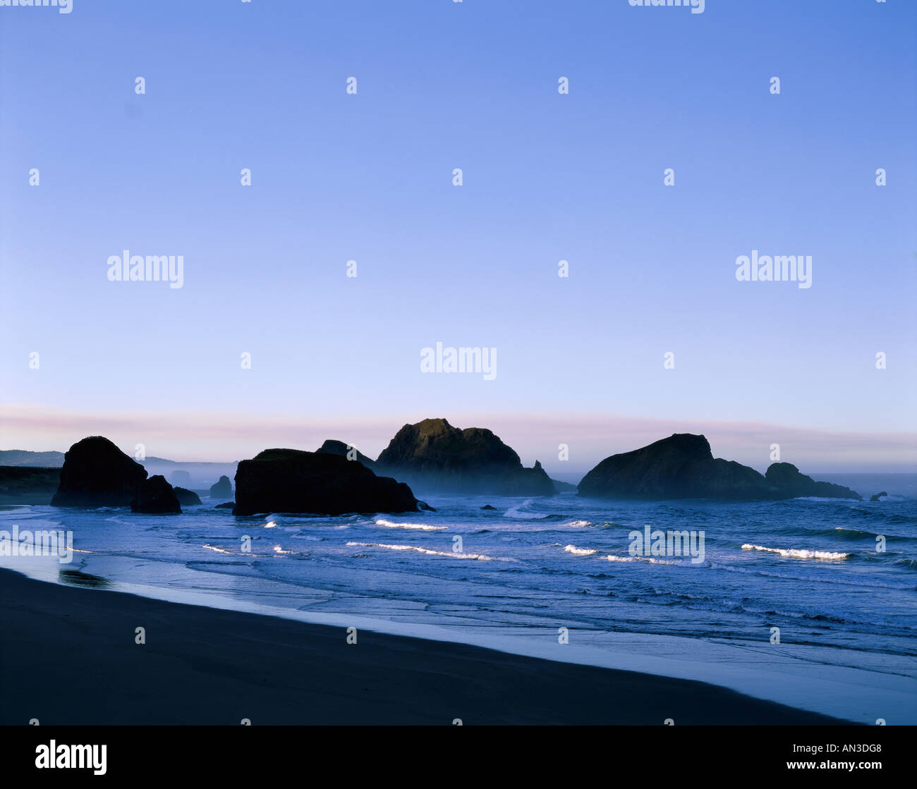 Oregon Coast / Meyer Beach, Oregon, USA Stock Photo - Alamy