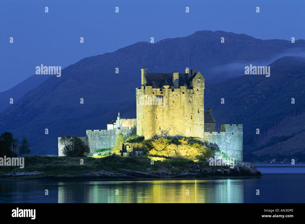 Scotland night view hi-res stock photography and images - Alamy
