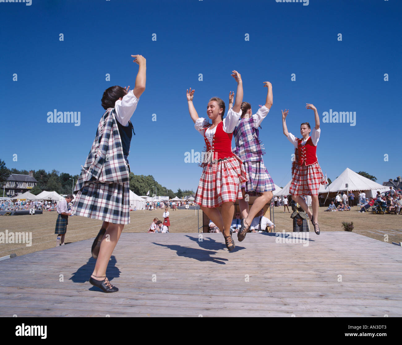 Highland Games / Highland Dancing, Highlands, Scotland Stock Photo - Alamy