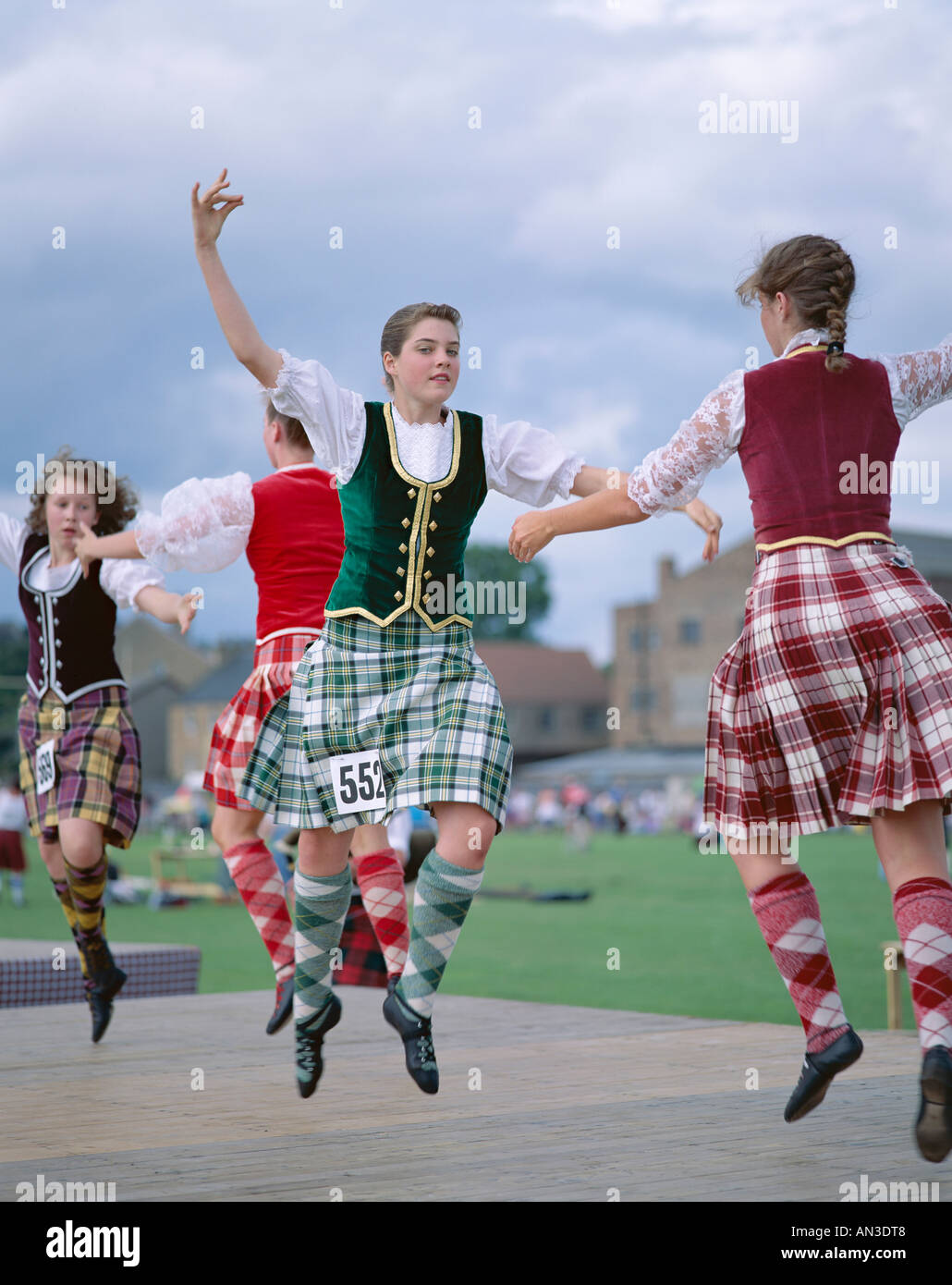 Highland dancing hi-res stock photography and images - Alamy