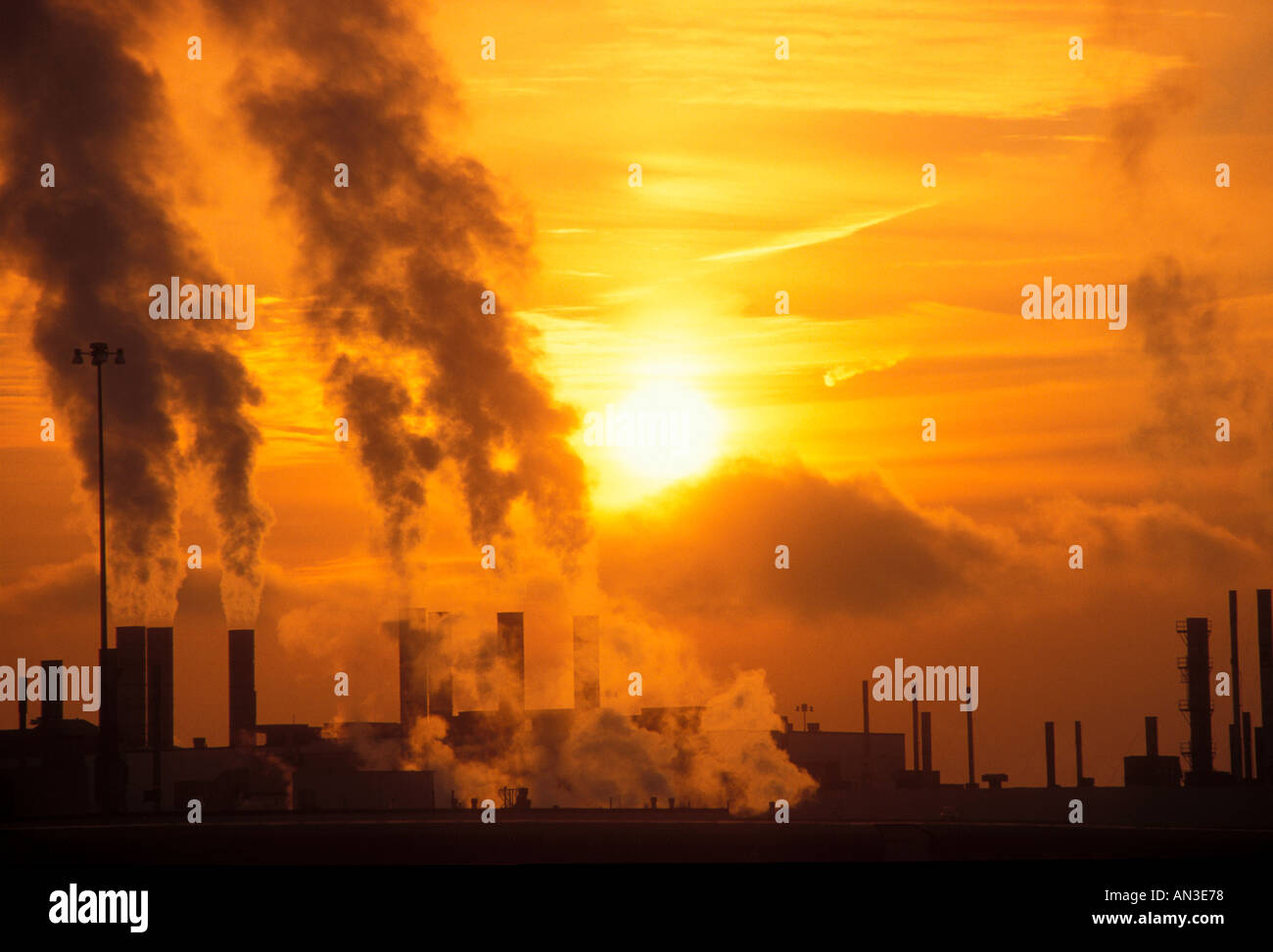 Detroit and pollution hi-res stock photography and images - Alamy