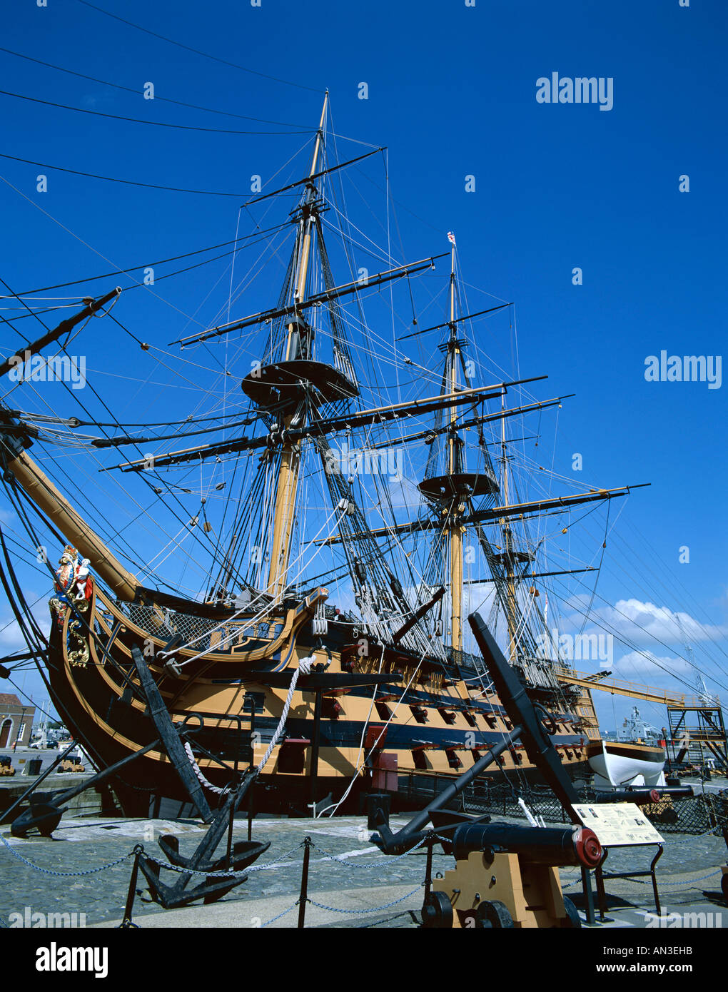 Naval Museum / Nelson's Flagship Victory, Portsmouth, Hampshire ...