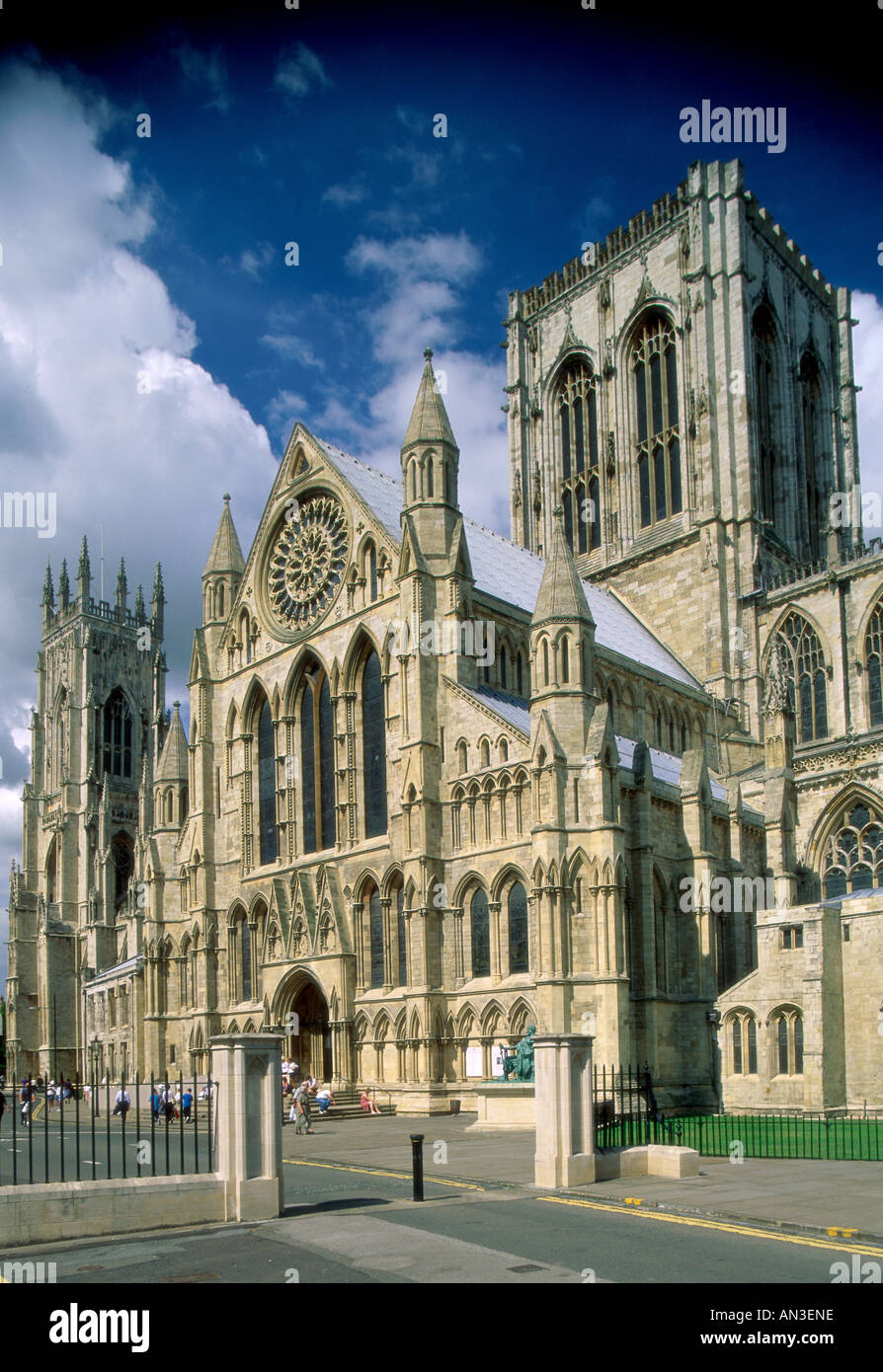 York Minster Cathedral, York, North Yorkshire, England Stock Photo - Alamy